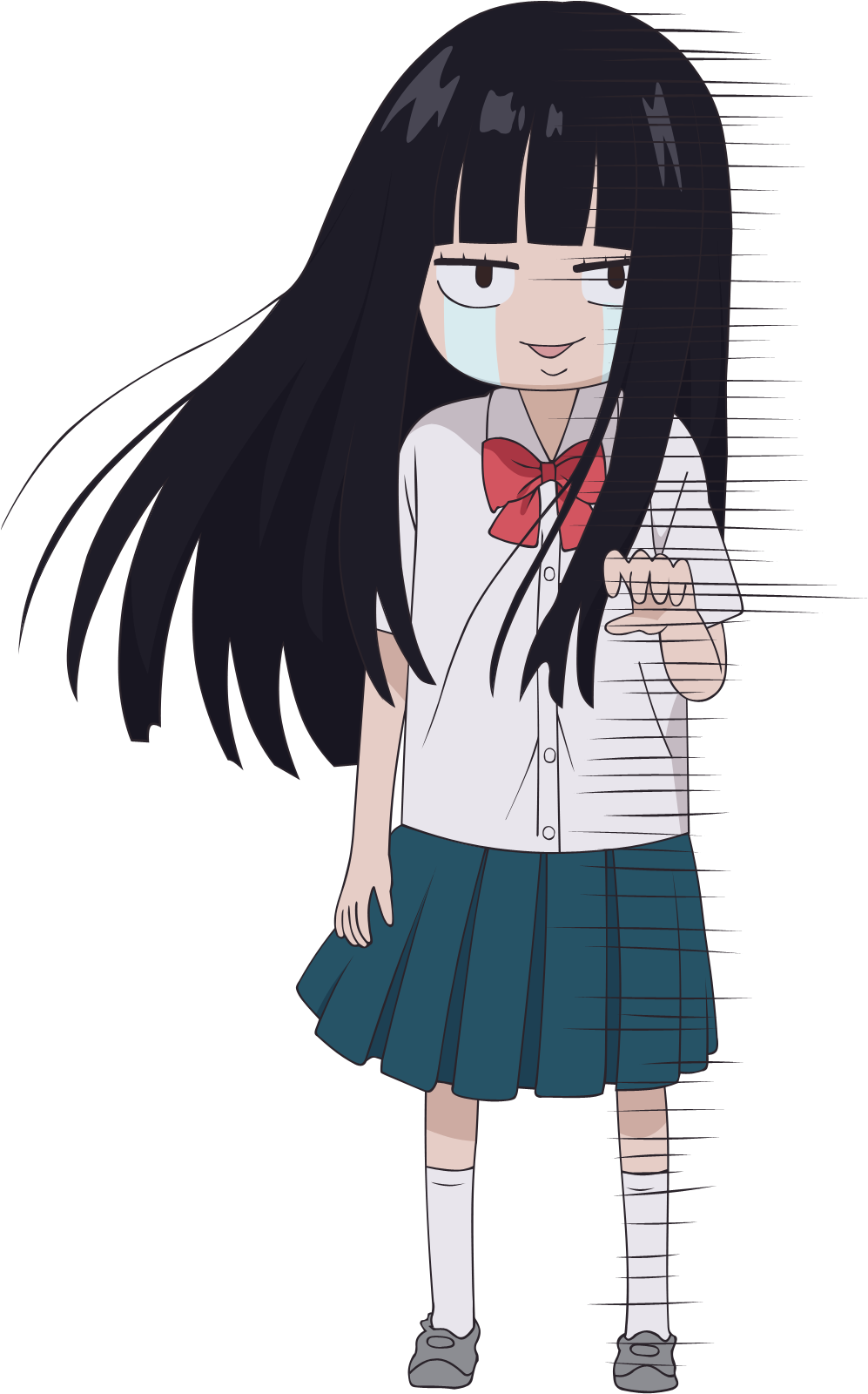 Sawako ] - Kimi Ni Todoke Sawako - (1280x1624) Png Clipart Download